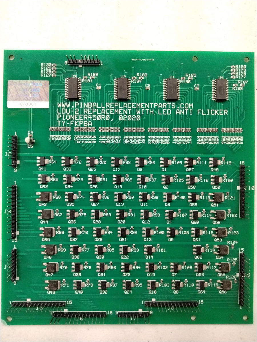 New Game Plan Lamp Driver board LDU-2 (LDU-1) – PinballReplacementParts