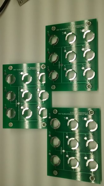 Stern Big Game Under Playfield Lamp Boards, Set of 3 ...